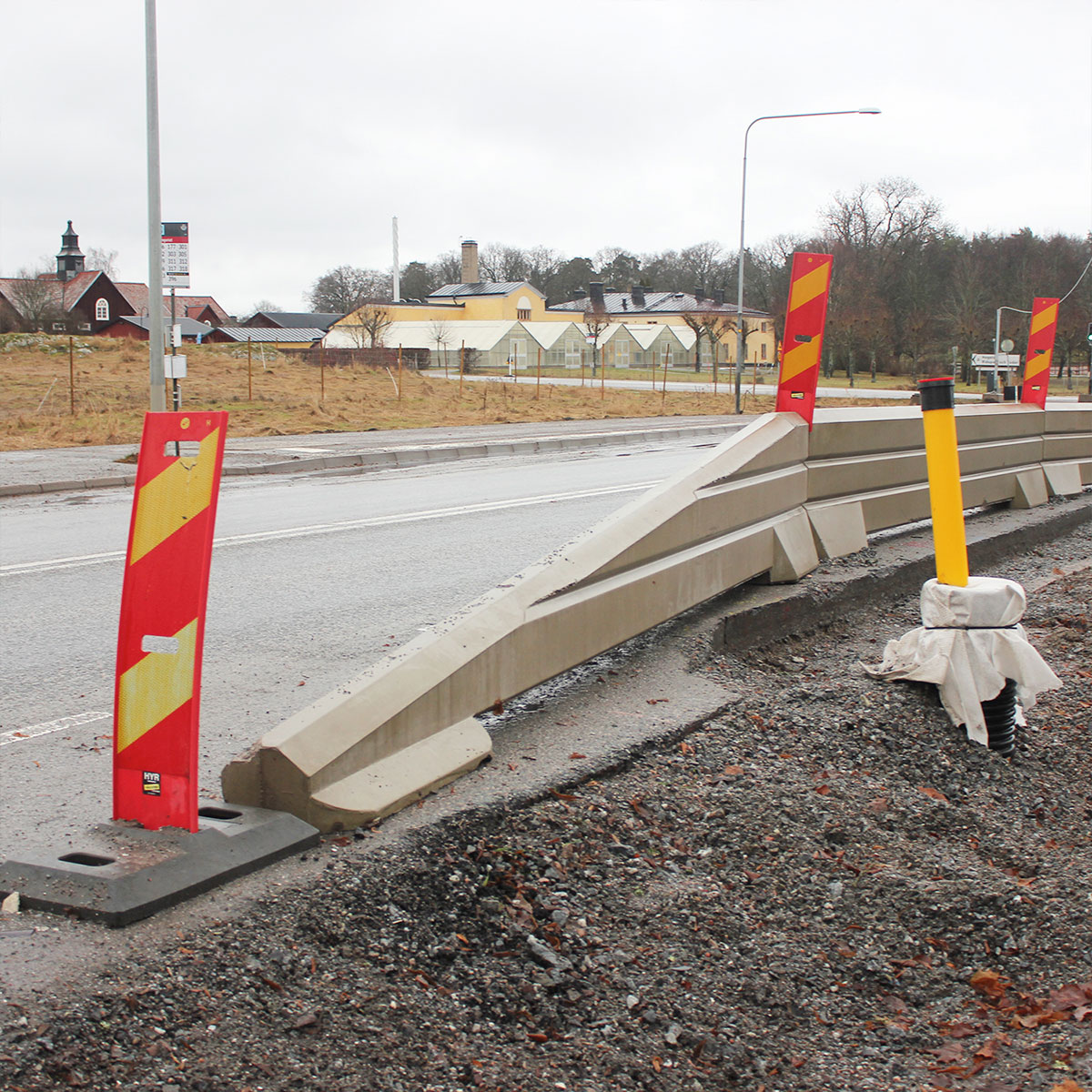 GP-Link Start/Avslut Skyddsbarriär | Vägjobb i Sverige